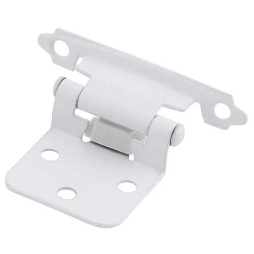 Self Closing Overlay Flush White Cabinet Hinges – Y&Y Decor